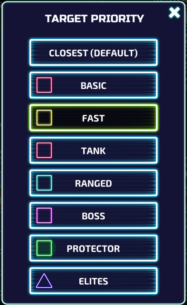 Lab/Target Priority - The Tower - Idle Tower Defense Wiki and Guides